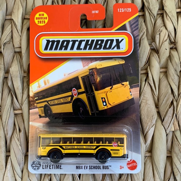 Toys | Mbx Ev Yellow School Bus Matchbox New Model 225 Mb1522 | Poshmark